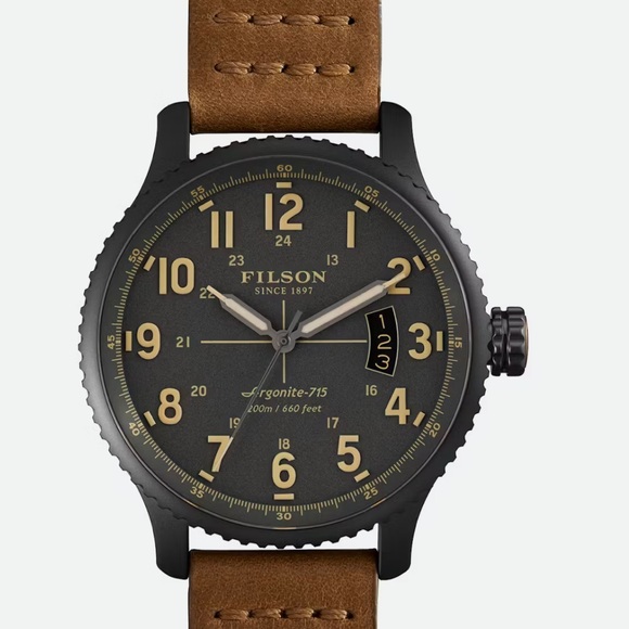 Filson | Accessories | Filson Mackinaw Field Watch Nwt Never Worn Needs ...